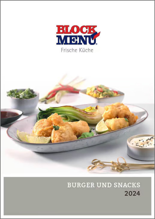 Steaks, Burger & Spezialitäten - Block Menü